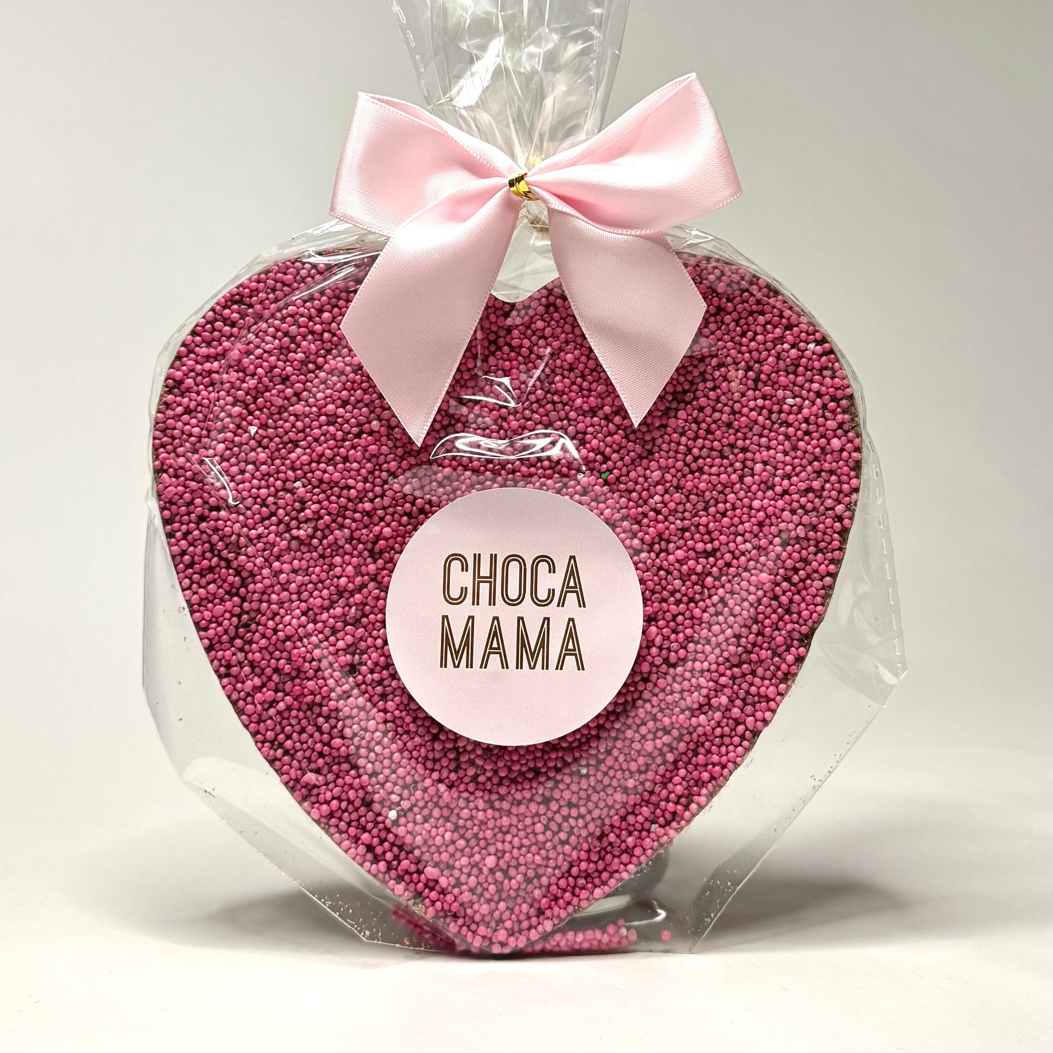 Pink Milk Chocolate Freckle Heart 150g