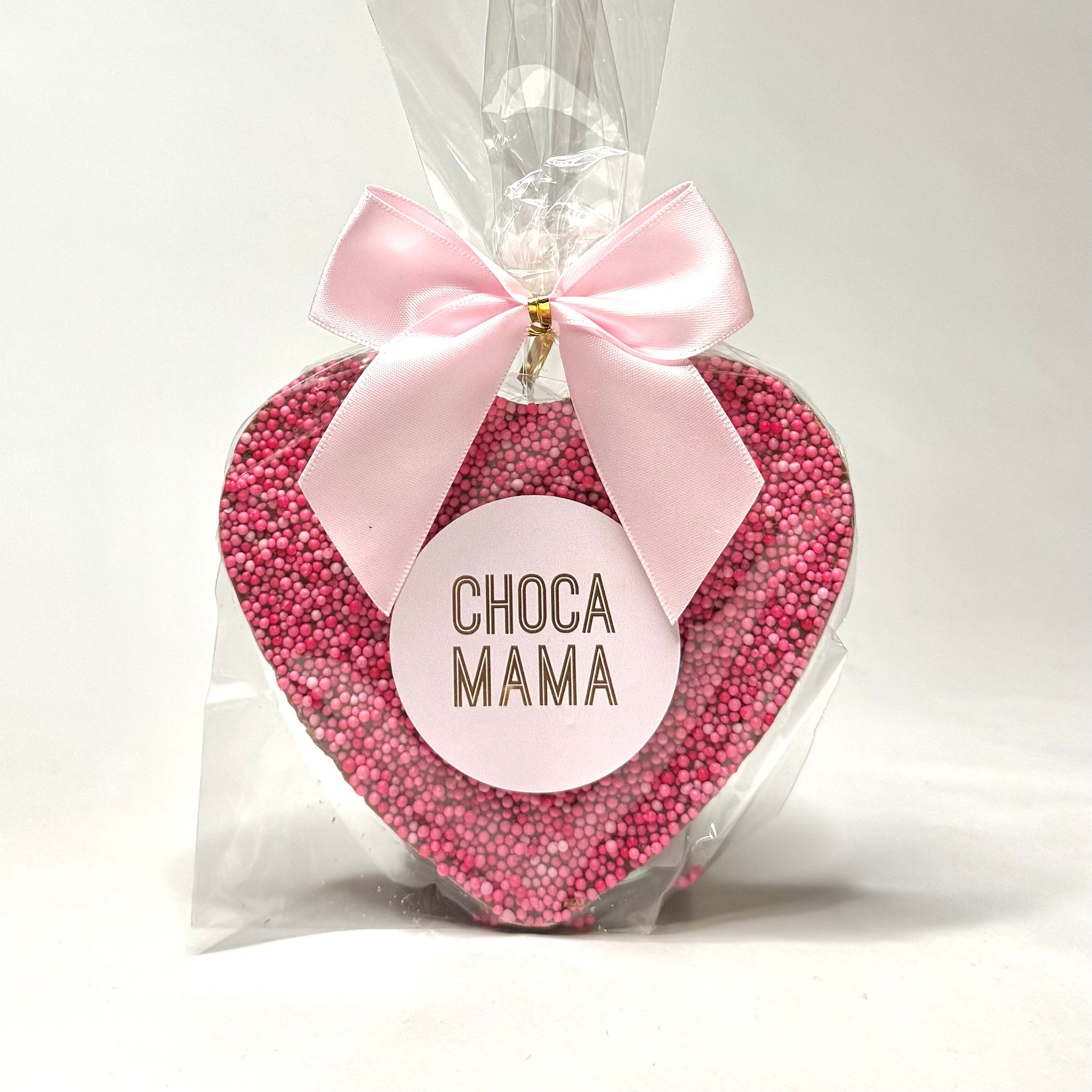 Pink Milk Chocolate Freckle Heart 75g